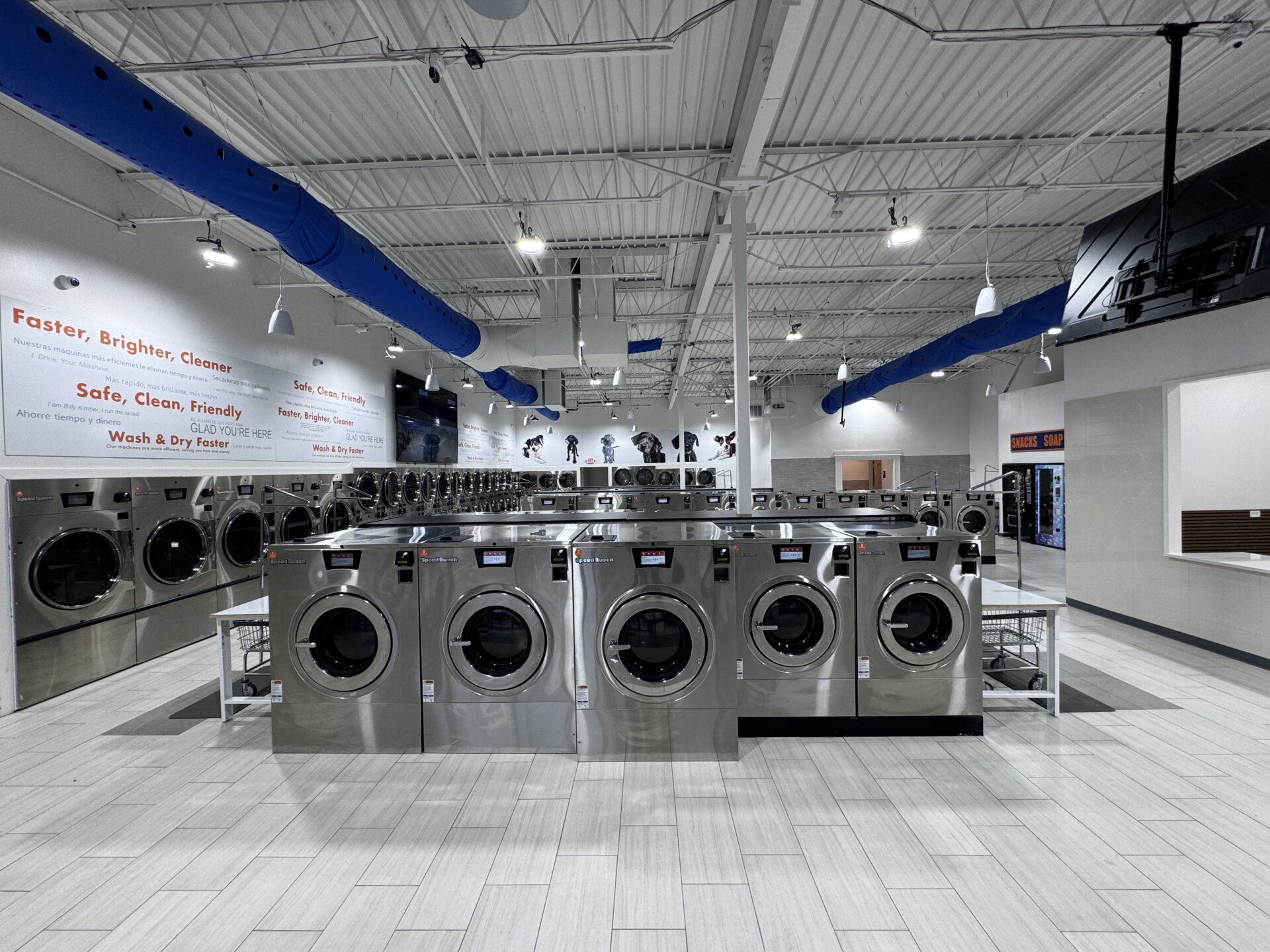 Premium Laundromat Experience